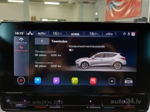 Grey SEAT Leon 2021 in Tallinn, with an engine capacity of 1.50 L and mileage of 83 thousand km for 16900 €, photo 13 on AUTOMOTO.COM.LV