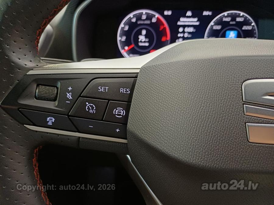 Grey SEAT Leon 2021 in Tallinn, with an engine capacity of 1.50 L and mileage of 83 thousand km for 16900 €, photo 18 on AUTOMOTO.COM.LV