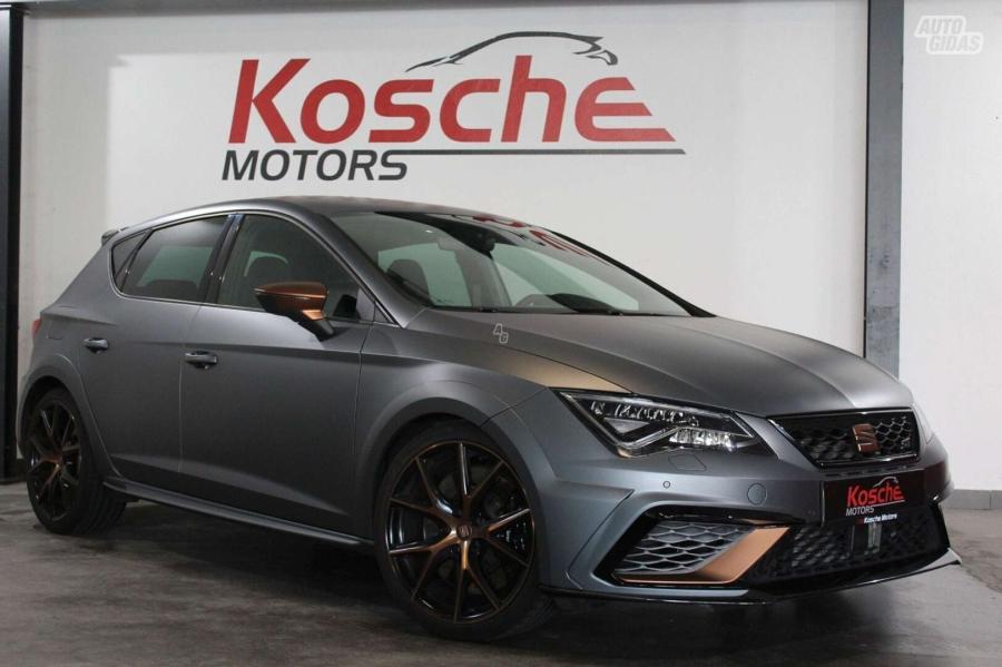 Pelēks SEAT Leon 2018 Kauņa, ar dzinēja tilpumu 2.00 L un nobraukumu 80 tūkst. km par 30619 €, foto 1 vietnē AUTOMOTO.COM.LV