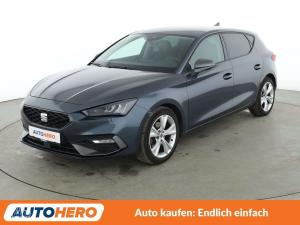 Grey SEAT Leon 2020 in Kaunas, with an engine capacity of 1.50 L and mileage of 41 thousand km for 21731 €, photo  on AUTOMOTO.COM.LV