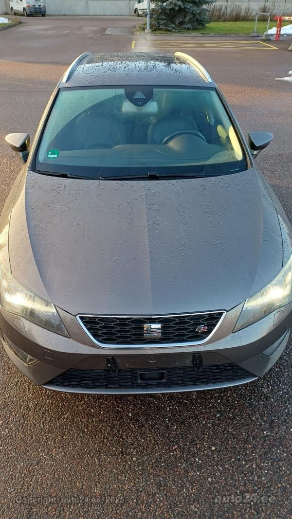 Grey SEAT Leon 2014 in Tartu, with an engine capacity of 2.00 L and mileage of 208 thousand km for 8400 €, photo 5 on AUTOMOTO.COM.LV