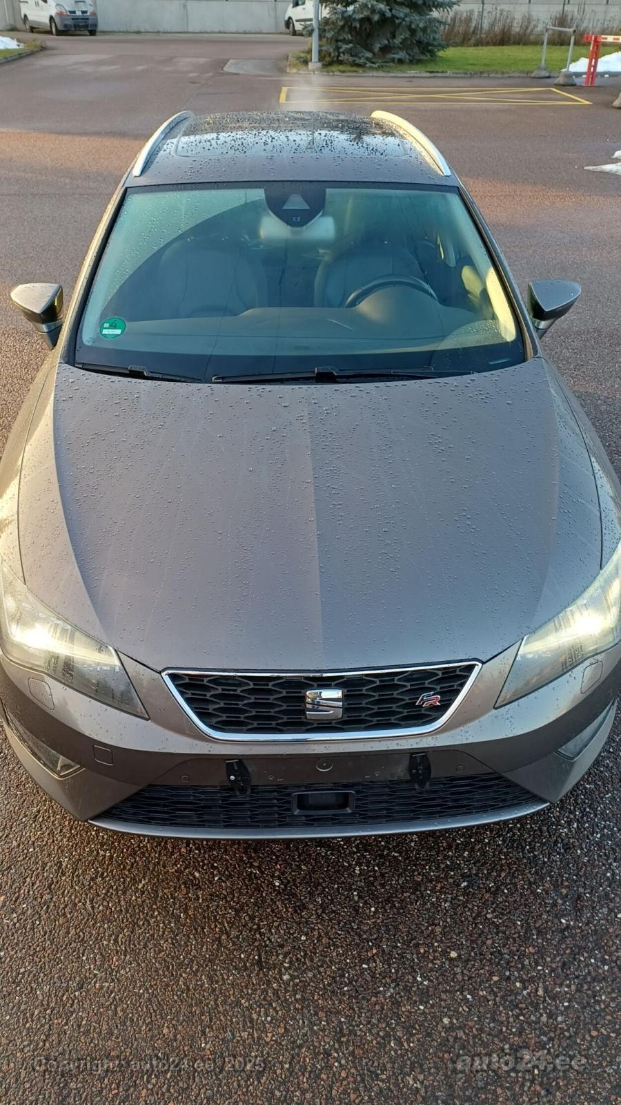 Grey SEAT Leon 2014 in Tartu, with an engine capacity of 2.00 L and mileage of 208 thousand km for 8400 €, photo 5 on AUTOMOTO.COM.LV