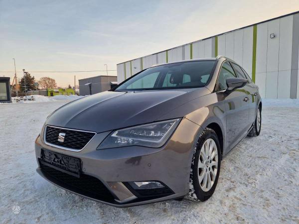 Grey SEAT Leon 2014 in Raseiniai, with an engine capacity of 1.60 L and mileage of 187 thousand km for 5350 €, photo 1 on AUTOMOTO.COM.LV