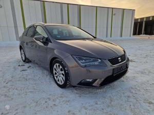 Grey SEAT Leon 2014 in Raseiniai, with an engine capacity of 1.60 L and mileage of 187 thousand km for 4850 €, photo 6 on AUTOMOTO.COM.LV