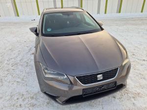 Grey SEAT Leon 2014 in Raseiniai, with an engine capacity of 1.60 L and mileage of 187 thousand km for 4850 €, photo 8 on AUTOMOTO.COM.LV