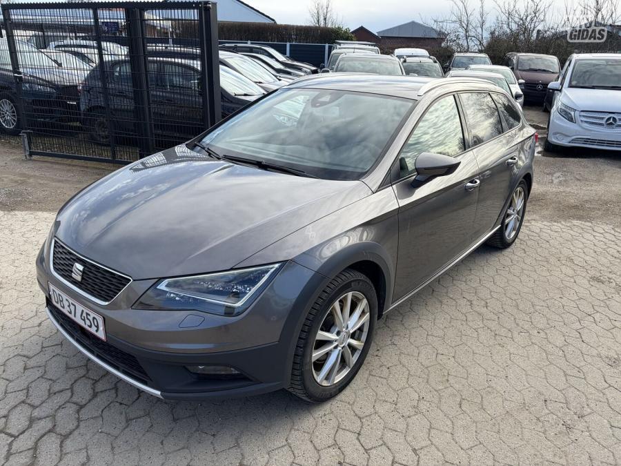 Grey SEAT Leon 2014 in Vilnius, with an engine capacity of 2.00 L and mileage of 309 thousand km for 7200 €, photo 1 on AUTOMOTO.COM.LV