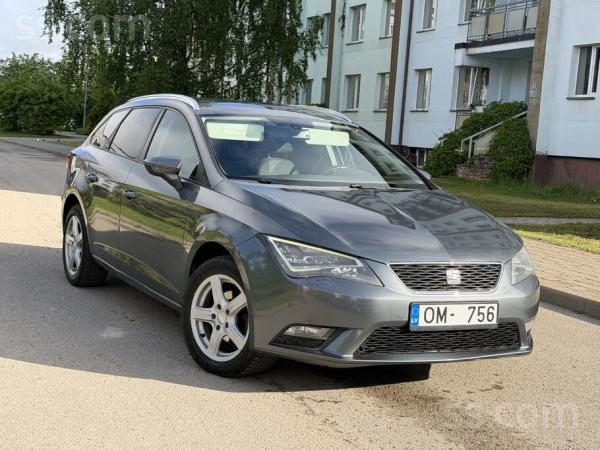 Pelēks SEAT Leon 2014 Aizkraukle, ar dzinēja tilpumu 1.60 L un nobraukumu 364 tūkst. km par 6370 €, foto 1 vietnē AUTOMOTO.COM.LV