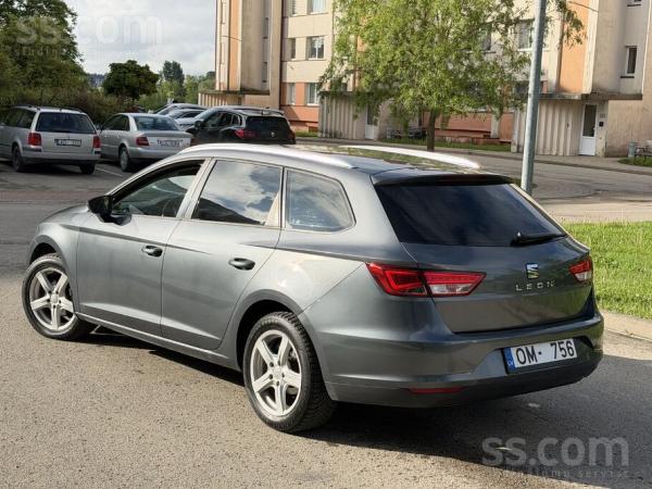 Pelēks SEAT Leon 2014 Aizkraukle, ar dzinēja tilpumu 1.60 L un nobraukumu 364 tūkst. km par 6370 €, foto 3 vietnē AUTOMOTO.COM.LV