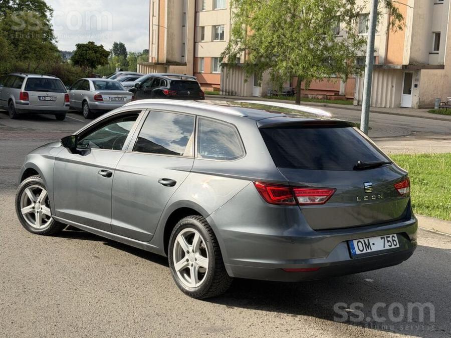 Pelēks SEAT Leon 2014 Aizkraukle, ar dzinēja tilpumu 1.60 L un nobraukumu 364 tūkst. km par 6370 €, foto 4 vietnē AUTOMOTO.COM.LV
