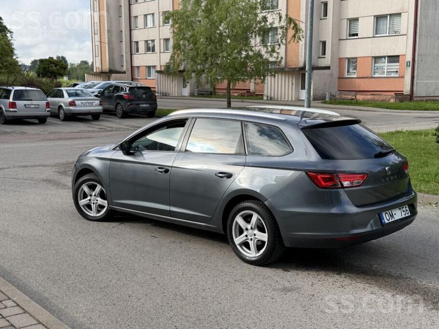 Pelēks SEAT Leon 2014 Aizkraukle, ar dzinēja tilpumu 1.60 L un nobraukumu 364 tūkst. km par 6370 €, foto 8 vietnē AUTOMOTO.COM.LV