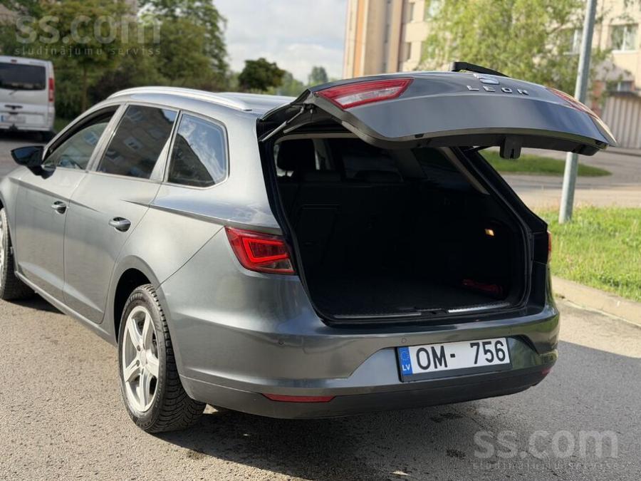Pelēks SEAT Leon 2014 Aizkraukle, ar dzinēja tilpumu 1.60 L un nobraukumu 364 tūkst. km par 6370 €, foto 11 vietnē AUTOMOTO.COM.LV