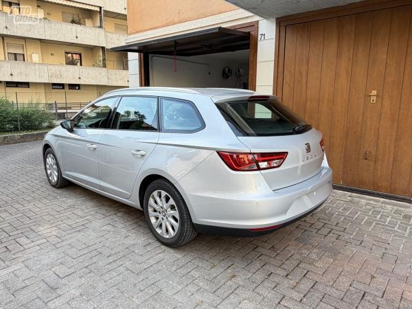 Pelēks SEAT Leon 2014 Viļņa, ar dzinēja tilpumu 1.60 L un nobraukumu 281 tūkst. km par 6499 €, foto 3 vietnē AUTOMOTO.COM.LV