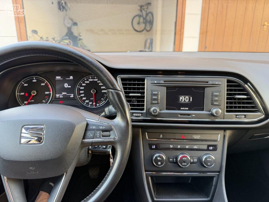 Серый Сеат Леон 2014 в Вильнюс, объемом двигателя 1.60 л и пробегом 281 тыс. км за 6499 €, фото 15 на AUTOMOTO.COM.LV
