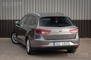 Grey SEAT Leon 2014 in Talsi, with an engine capacity of 1.60 L and mileage of 271 thousand km for 4950 €, photo 5 on AUTOMOTO.COM.LV