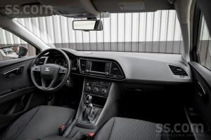 Grey SEAT Leon 2014 in Talsi, with an engine capacity of 1.60 L and mileage of 271 thousand km for 4950 €, photo 9 on AUTOMOTO.COM.LV
