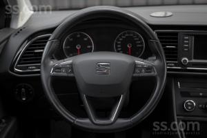 Grey SEAT Leon 2014 in Talsi, with an engine capacity of 1.60 L and mileage of 271 thousand km for 4950 €, photo 18 on AUTOMOTO.COM.LV