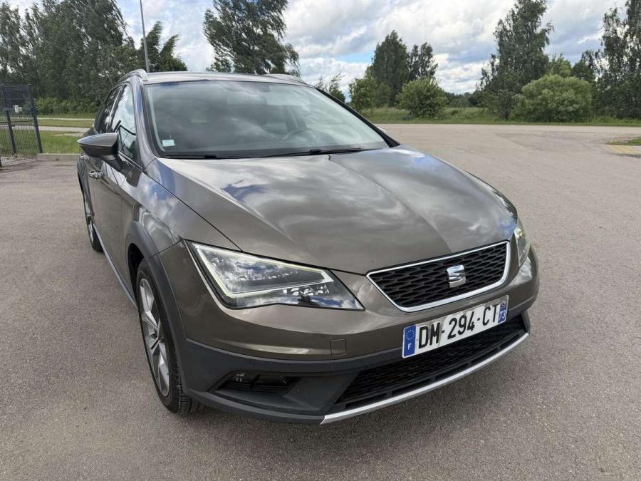 Pelēks SEAT Leon 2014 Tauragė, ar dzinēja tilpumu 1.97 L un nobraukumu 247 tūkst. km par 7300 €, foto 7 vietnē AUTOMOTO.COM.LV