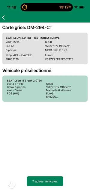 Pelēks SEAT Leon 2014 Tauragė, ar dzinēja tilpumu 1.97 L un nobraukumu 247 tūkst. km par 7300 €, foto 25 vietnē AUTOMOTO.COM.LV