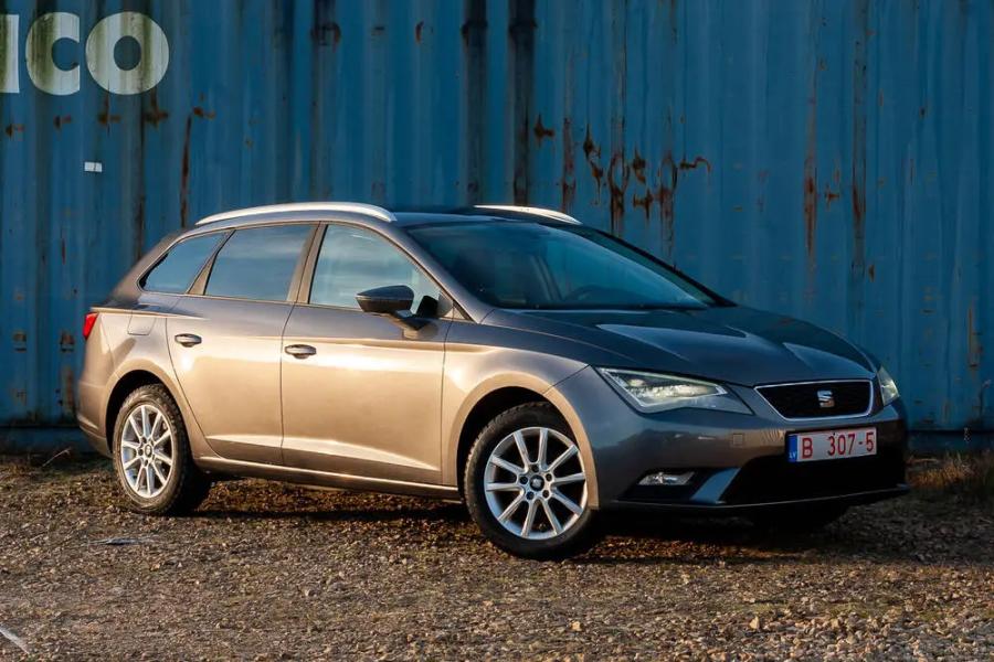 Grey SEAT Leon 2014 in Riga, with an engine capacity of 1.20 L and mileage of 211 thousand km for 7000 €, photo 1 on AUTOMOTO.COM.LV
