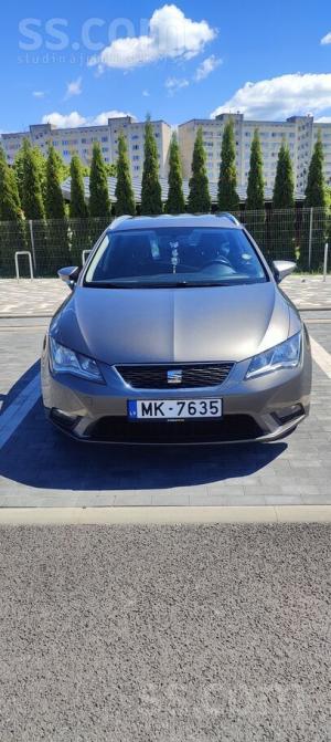Grey SEAT Leon 2014 in Jelgava, with an engine capacity of 1.60 L and mileage of 379 thousand km for 4350 €, photo  on AUTOMOTO.COM.LV