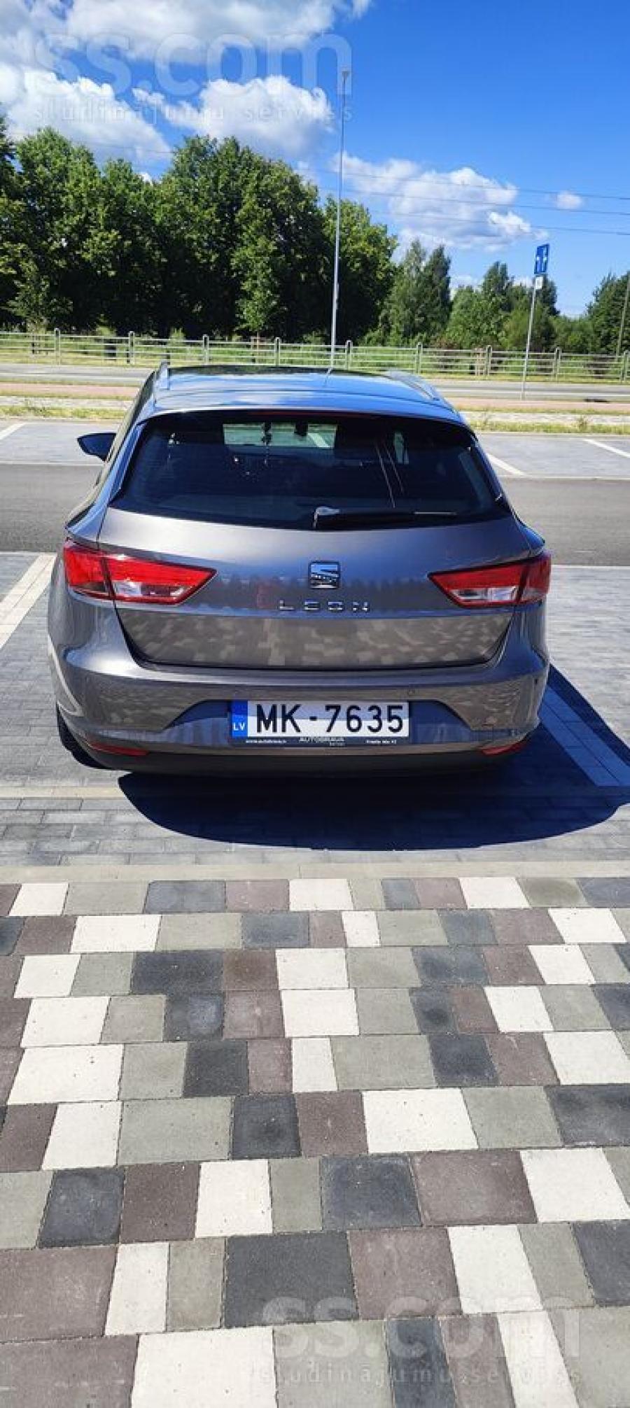 Pelēks SEAT Leon 2014 Jelgava, ar dzinēja tilpumu 1.60 L un nobraukumu 379 tūkst. km par 4350 €, foto 5 vietnē AUTOMOTO.COM.LV