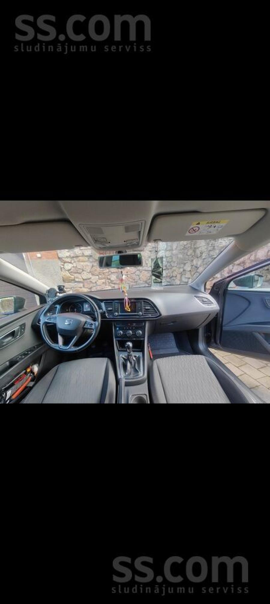 Pelēks SEAT Leon 2014 Jelgava, ar dzinēja tilpumu 1.60 L un nobraukumu 379 tūkst. km par 4350 €, foto 7 vietnē AUTOMOTO.COM.LV