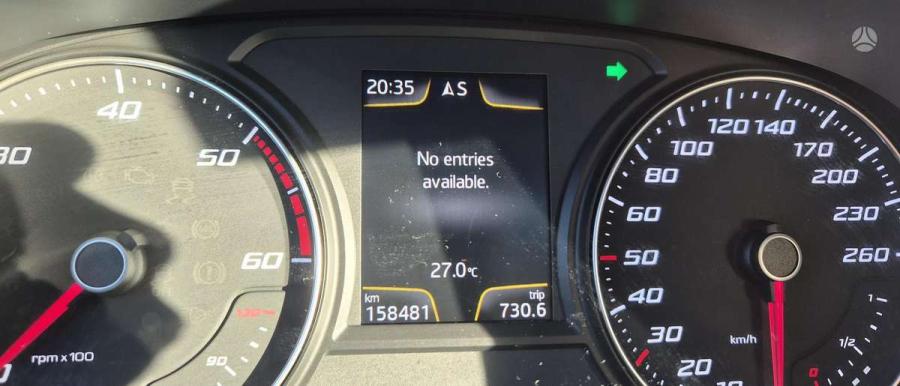 Pelēks SEAT Leon 2014 Rokiškis, ar dzinēja tilpumu 1.60 L un nobraukumu 158 tūkst. km par 7100 €, foto 6 vietnē AUTOMOTO.COM.LV
