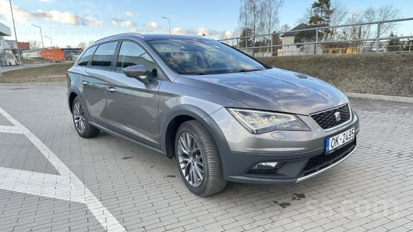 Pelēks SEAT Leon 2014 Rēzekne, ar dzinēja tilpumu 2.00 L un nobraukumu 244 tūkst. km par 8500 €, foto 1 vietnē AUTOMOTO.COM.LV