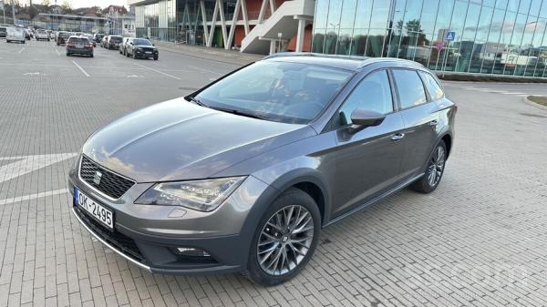 Pelēks SEAT Leon 2014 Rēzekne, ar dzinēja tilpumu 2.00 L un nobraukumu 244 tūkst. km par 8500 €, foto 2 vietnē AUTOMOTO.COM.LV