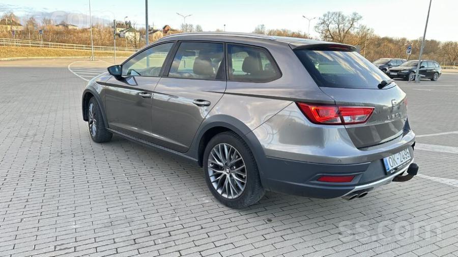 Pelēks SEAT Leon 2014 Rēzekne, ar dzinēja tilpumu 2.00 L un nobraukumu 244 tūkst. km par 7900 €, foto 4 vietnē AUTOMOTO.COM.LV