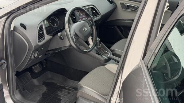Pelēks SEAT Leon 2014 Rēzekne, ar dzinēja tilpumu 2.00 L un nobraukumu 244 tūkst. km par 8500 €, foto 6 vietnē AUTOMOTO.COM.LV