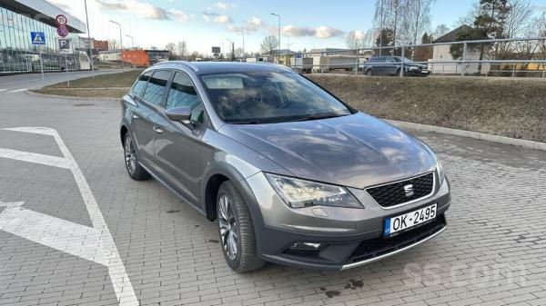 Pelēks SEAT Leon 2014 Rēzekne, ar dzinēja tilpumu 2.00 L un nobraukumu 244 tūkst. km par 8500 €, foto 10 vietnē AUTOMOTO.COM.LV