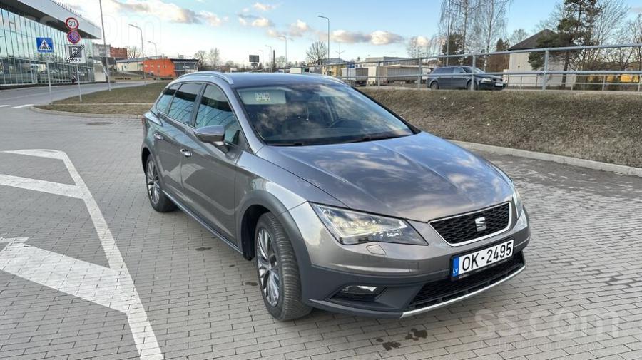 Pelēks SEAT Leon 2014 Rēzekne, ar dzinēja tilpumu 2.00 L un nobraukumu 244 tūkst. km par 7900 €, foto 11 vietnē AUTOMOTO.COM.LV