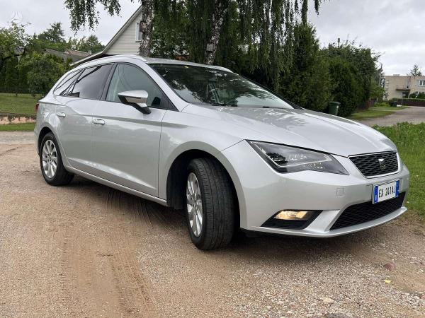 Pelēks SEAT Leon 2014 Viļņa, ar dzinēja tilpumu 1.60 L un nobraukumu 282 tūkst. km par 6500 €, foto 4 vietnē AUTOMOTO.COM.LV