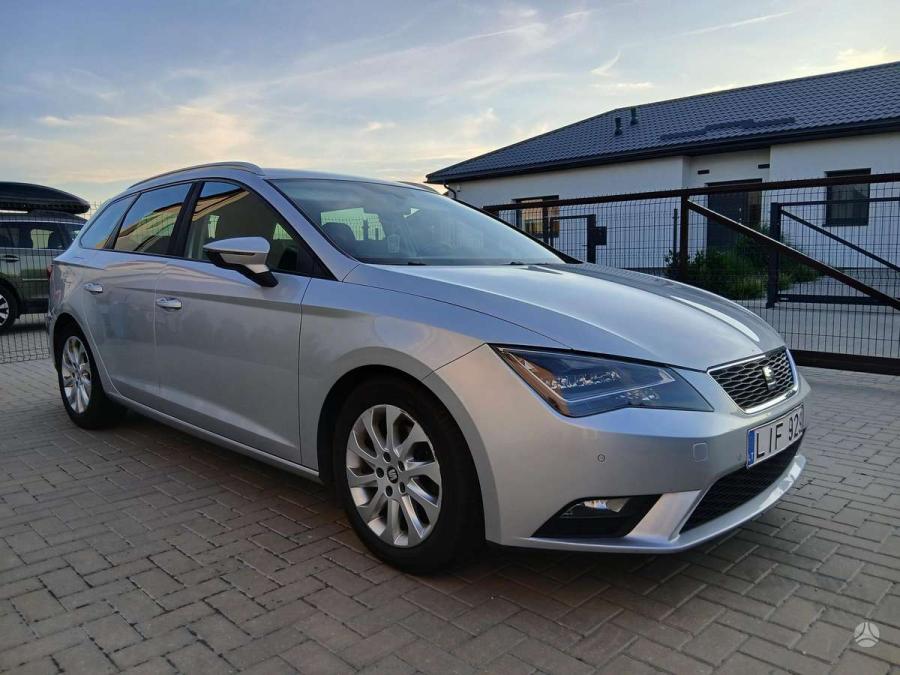 Grey SEAT Leon 2014 in Kaunas, with an engine capacity of 1.60 L and mileage of 278 thousand km for 5900 €, photo 3 on AUTOMOTO.COM.LV