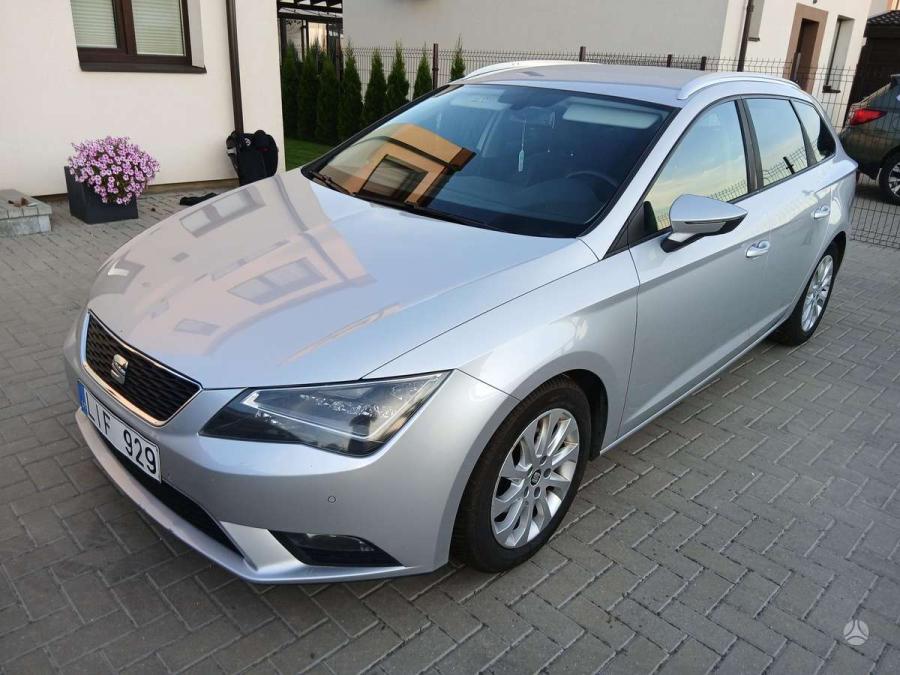 Grey SEAT Leon 2014 in Kaunas, with an engine capacity of 1.60 L and mileage of 278 thousand km for 5900 €, photo 7 on AUTOMOTO.COM.LV