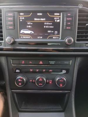 Grey SEAT Leon 2014 in Kaunas, with an engine capacity of 1.60 L and mileage of 278 thousand km for 5900 €, photo 19 on AUTOMOTO.COM.LV