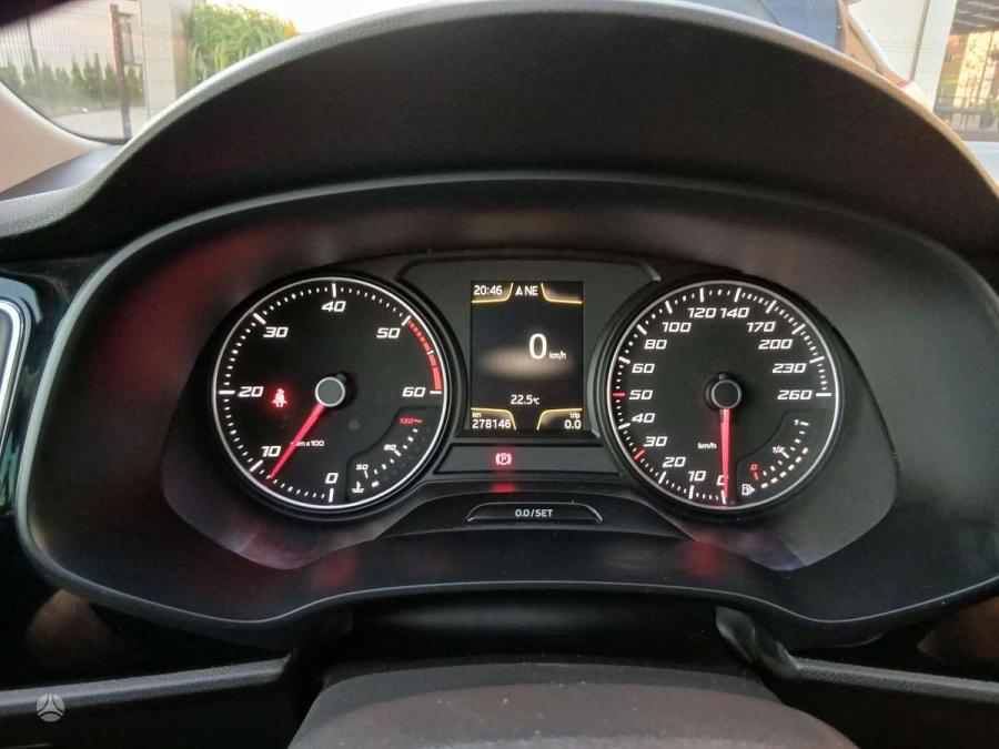 Grey SEAT Leon 2014 in Kaunas, with an engine capacity of 1.60 L and mileage of 278 thousand km for 5900 €, photo 20 on AUTOMOTO.COM.LV