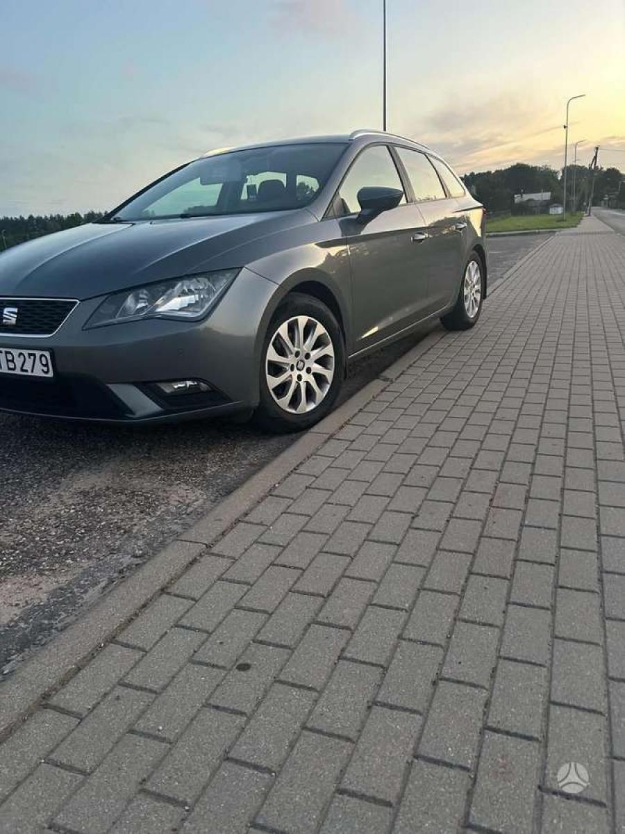 Pelēks SEAT Leon 2014 Jurbarkas, ar dzinēja tilpumu 1.60 L un nobraukumu 277 tūkst. km par 5350 €, foto 3 vietnē AUTOMOTO.COM.LV