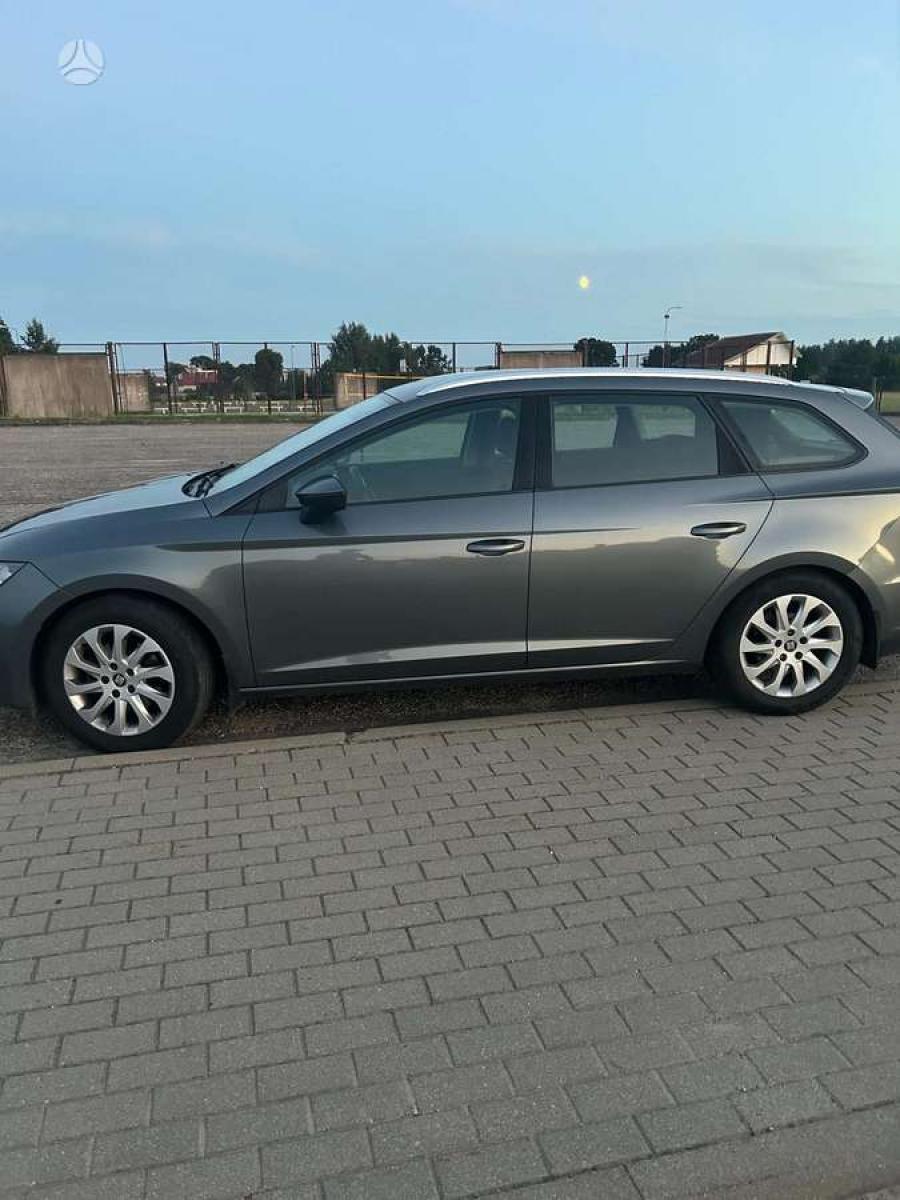 Pelēks SEAT Leon 2014 Jurbarkas, ar dzinēja tilpumu 1.60 L un nobraukumu 277 tūkst. km par 5350 €, foto 4 vietnē AUTOMOTO.COM.LV