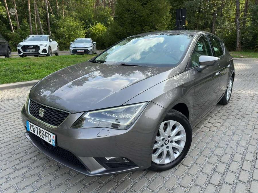 Grey SEAT Leon 2014 in Vilnius, with an engine capacity of 1.40 L and mileage of 272 thousand km for 5900 €, photo 3 on AUTOMOTO.COM.LV