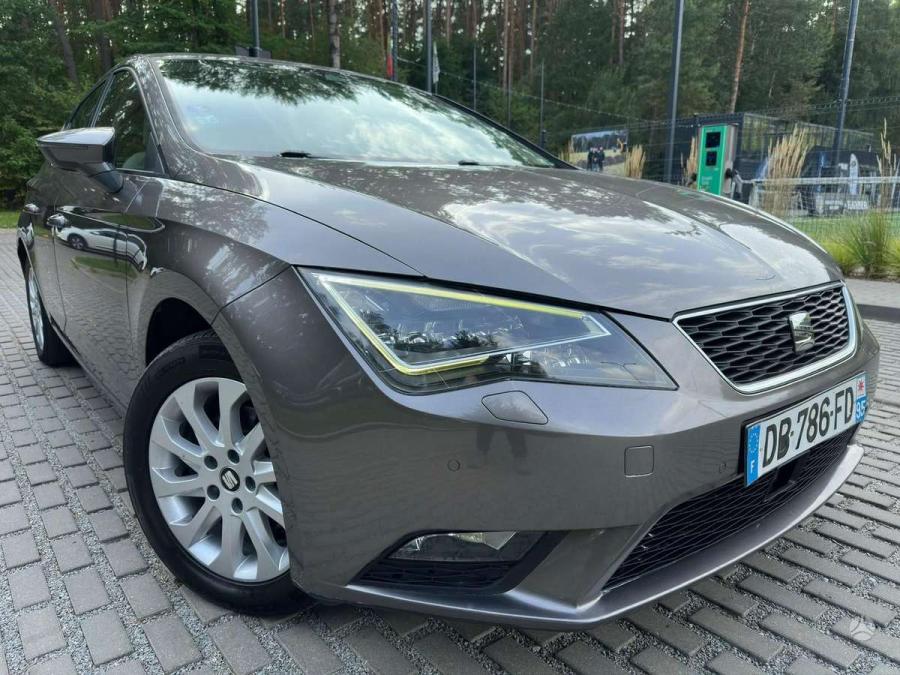 Grey SEAT Leon 2014 in Vilnius, with an engine capacity of 1.40 L and mileage of 272 thousand km for 5900 €, photo 14 on AUTOMOTO.COM.LV