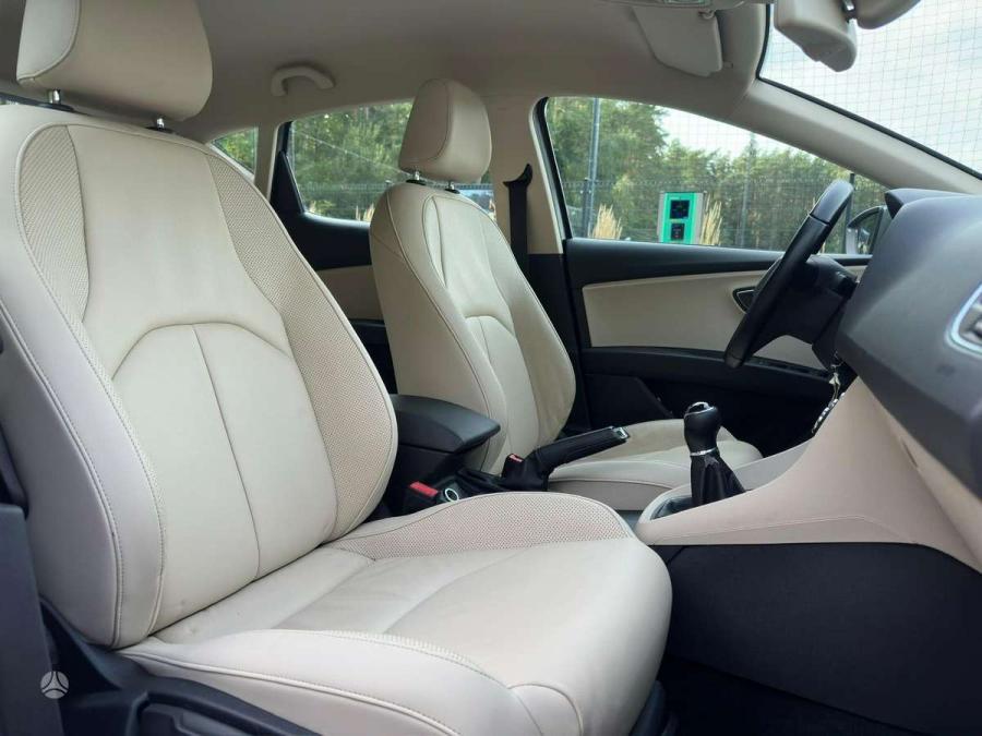 Grey SEAT Leon 2014 in Vilnius, with an engine capacity of 1.40 L and mileage of 272 thousand km for 5900 €, photo 27 on AUTOMOTO.COM.LV