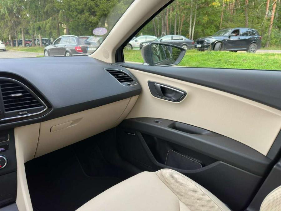 Grey SEAT Leon 2014 in Vilnius, with an engine capacity of 1.40 L and mileage of 272 thousand km for 5900 €, photo 30 on AUTOMOTO.COM.LV
