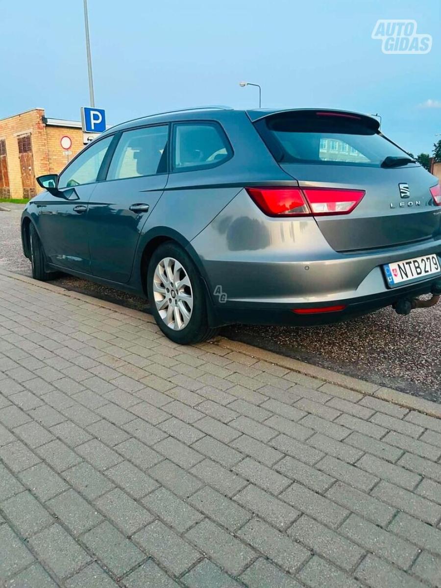 Pelēks SEAT Leon 2014 Jurbarkas, ar dzinēja tilpumu 1.60 L un nobraukumu 277 tūkst. km par 4800 €, foto 5 vietnē AUTOMOTO.COM.LV
