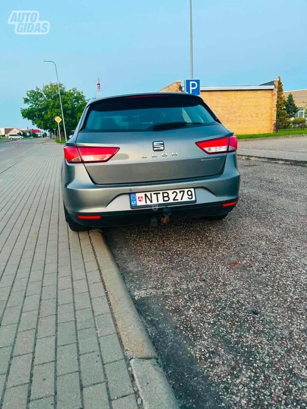 Pelēks SEAT Leon 2014 Jurbarkas, ar dzinēja tilpumu 1.60 L un nobraukumu 277 tūkst. km par 4800 €, foto 6 vietnē AUTOMOTO.COM.LV