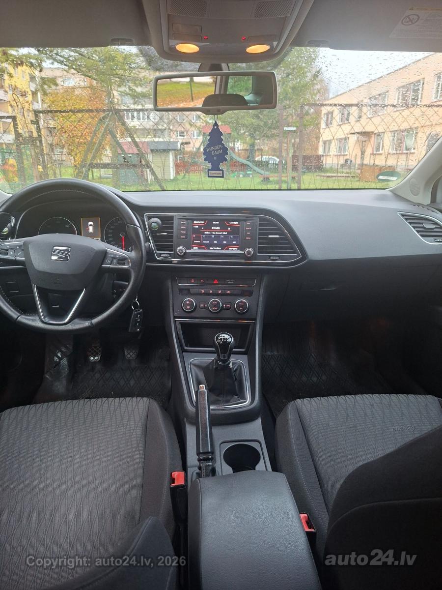 Grey SEAT Leon 2014 in Tallinn, with an engine capacity of 1.60 L and mileage of 244 thousand km for 5500 €, photo 6 on AUTOMOTO.COM.LV