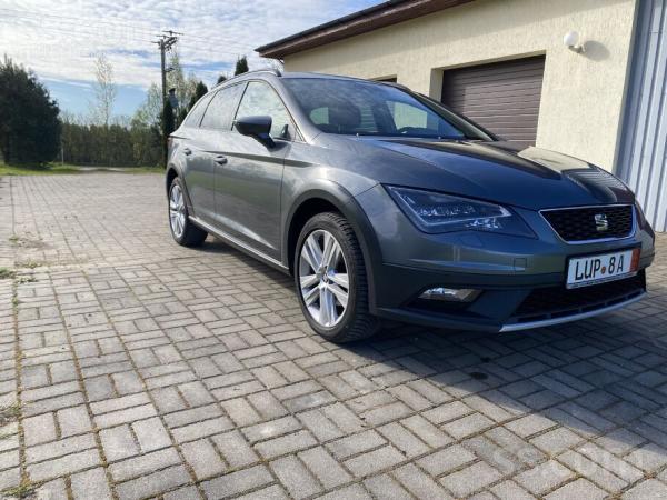 Pelēks SEAT Leon 2015 Preiļi, ar dzinēja tilpumu 2.00 L un nobraukumu 214 tūkst. km par 10200 €, foto 5 vietnē AUTOMOTO.COM.LV