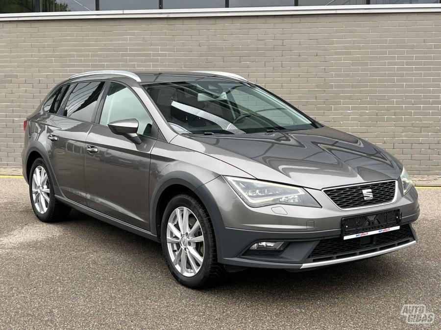Pelēks SEAT Leon 2015 Kėdainiai, ar dzinēja tilpumu 2.00 L un nobraukumu 309 tūkst. km par 6999 €, foto 3 vietnē AUTOMOTO.COM.LV