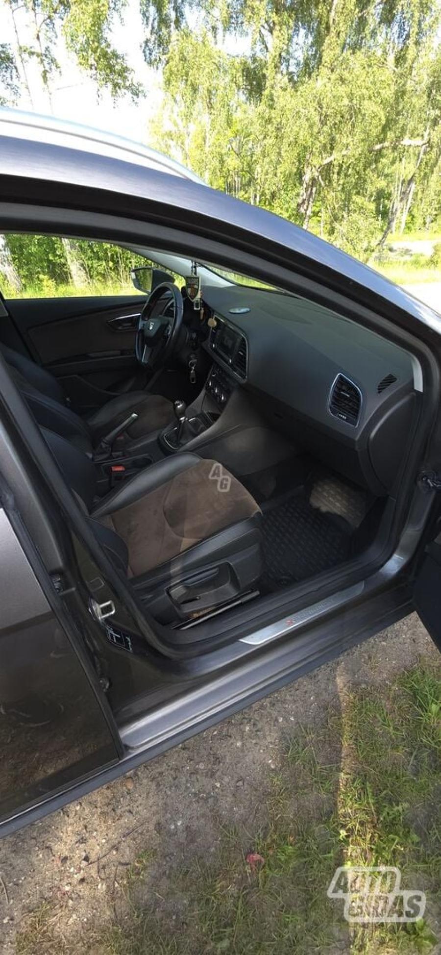 Pelēks SEAT Leon 2015 Kauņa, ar dzinēja tilpumu 1.60 L un nobraukumu 370 tūkst. km par 5600 €, foto 13 vietnē AUTOMOTO.COM.LV